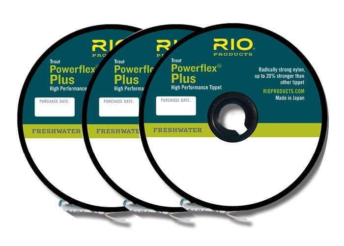 RIO Powerflex Plus Tippet - 3 Pack